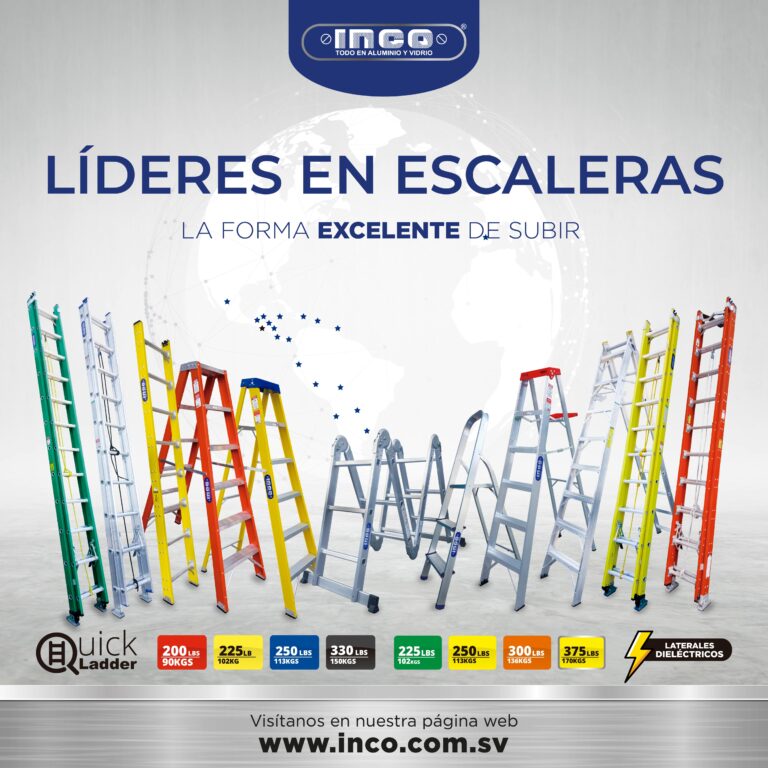 INCO – Escaleras de fibra de vidrio y escaleras de aluminio